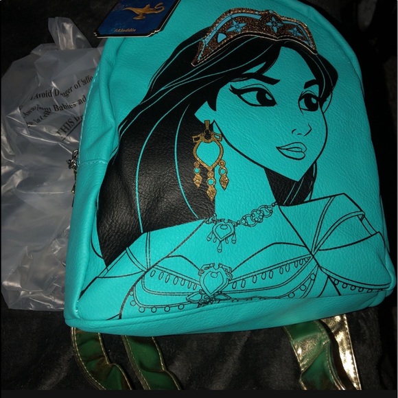 Disney | Accessories | Princess Jasmine Mini Backpack | Poshmark